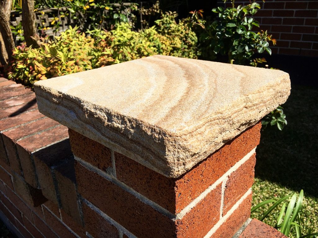 Sandstone capping - Australian sandstone - landscaping stones