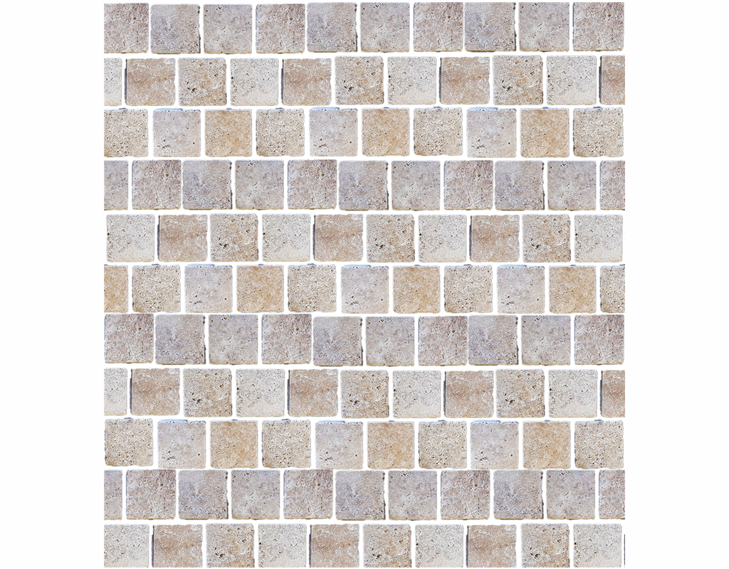 Travertine Cobblestones - Cobble Stone Pavers - Aussietecture® Stone