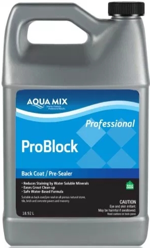 Stone pre sealer - Aqua Mix ProBlock - Aussietecture stone supplier