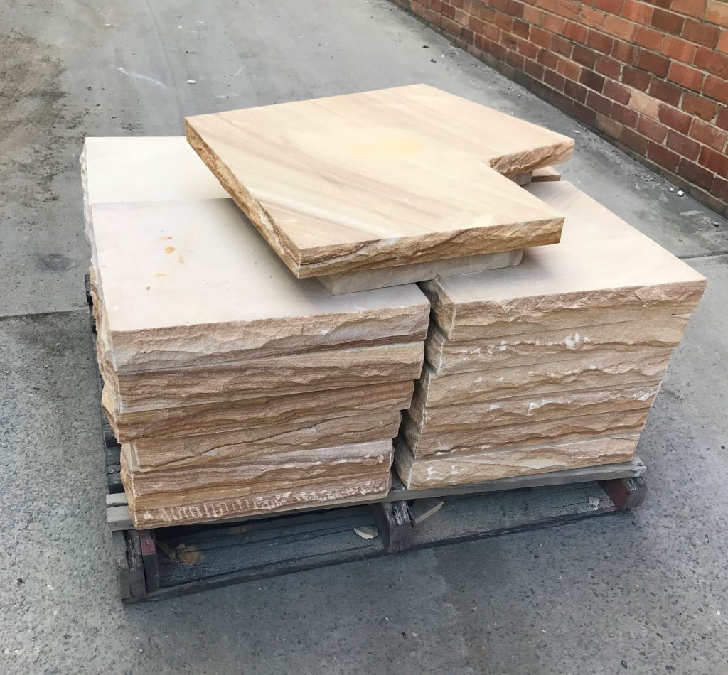 Sandstone capping - Australian sandstone - landscaping stones