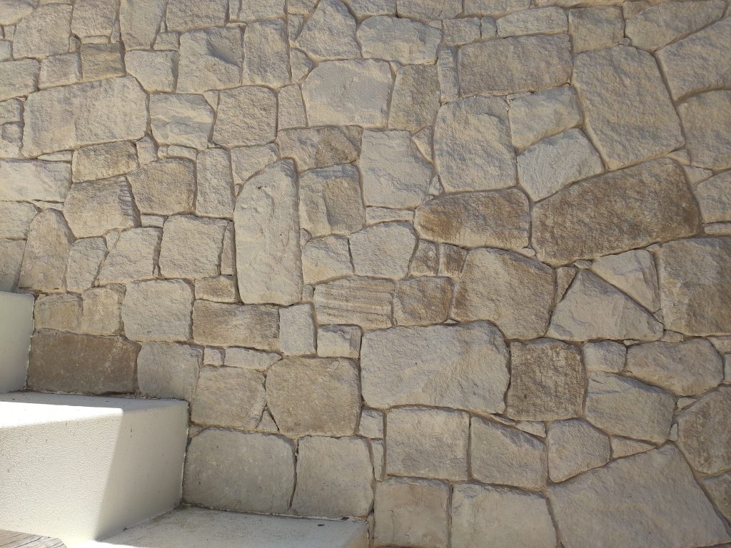 Australian white sandstone walling - Ideal for Interior & exterior wall ...