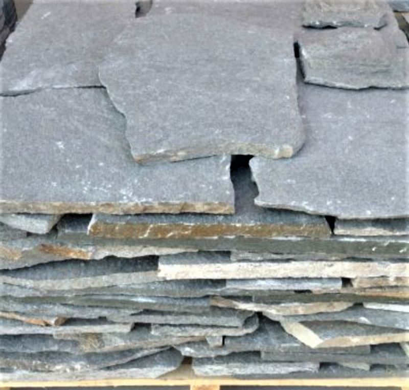 Slate Crazy Paving - Kimba natural split stone - Landscaping stone