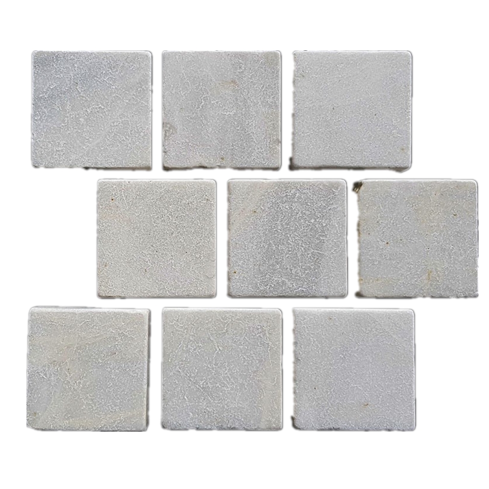 Driveway cobbles - Tumbled Marble Cobblestone - Aussietecture®