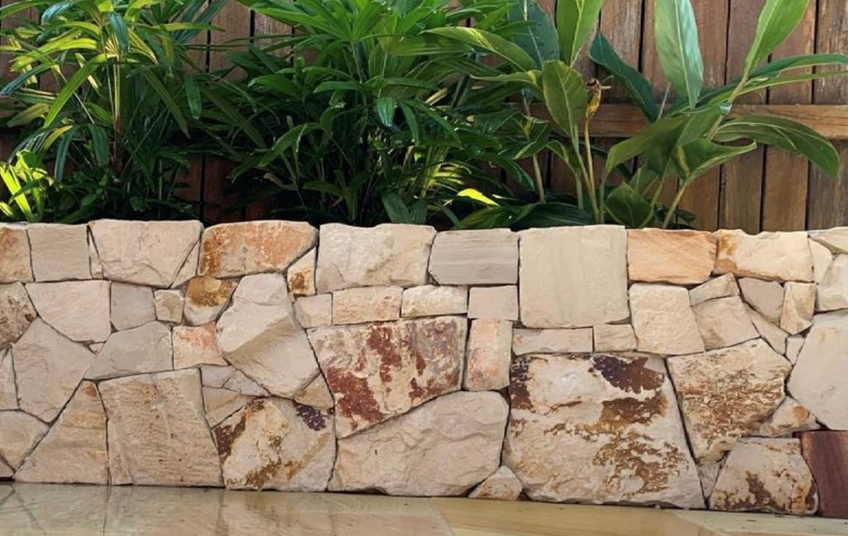Natural stone landscaping - capping, paving, garden edging - Aussietecture