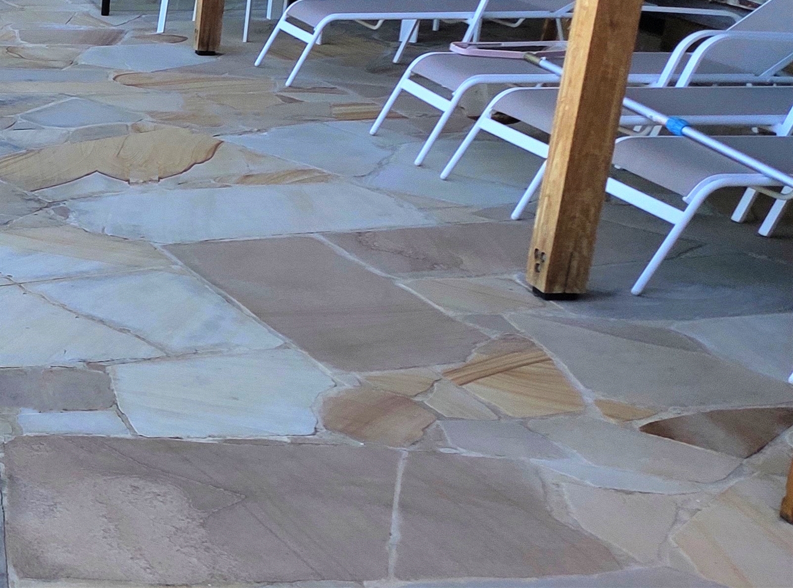 Stone crazy pave - Sandstone crazy paving - Australian sandstone