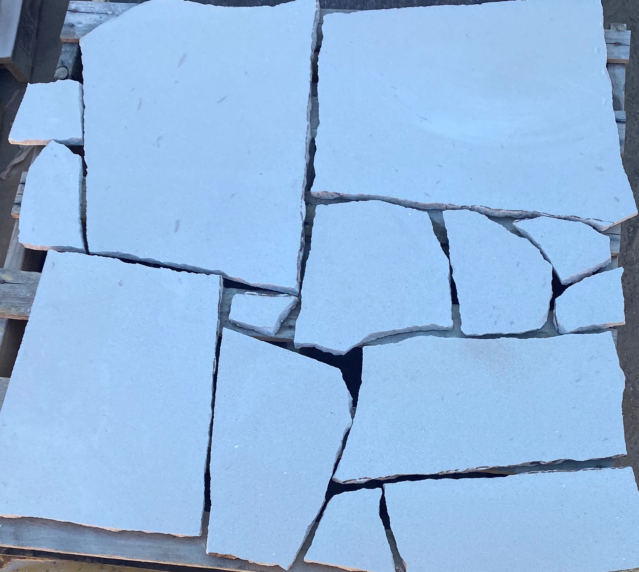 Sandstone crazy pave - Australian sandstone - Crazy paving stone