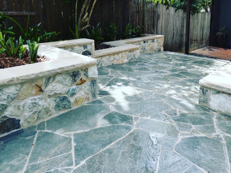 Stone Walling - Behind the walls - Aussietecture Stone Supplier