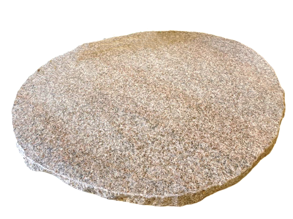 Granite stepping stone made from local stone - Aussietecture Stone