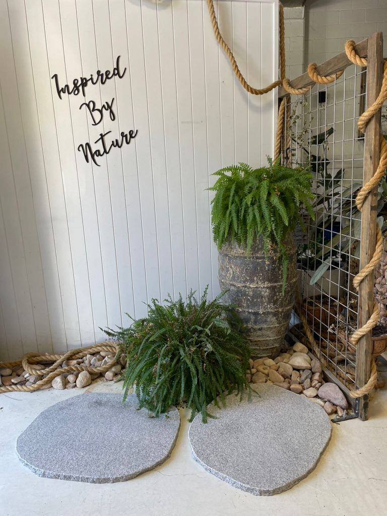 Granite stepping stone made from local stone - Aussietecture Stone