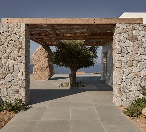 Travertine cladding stone - Natural stone cladding - Aussietecture