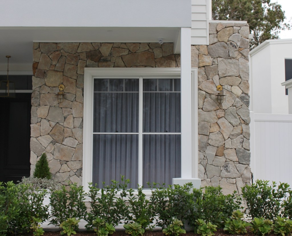 Orford Grey stone Cladding made from local sourced sandstones