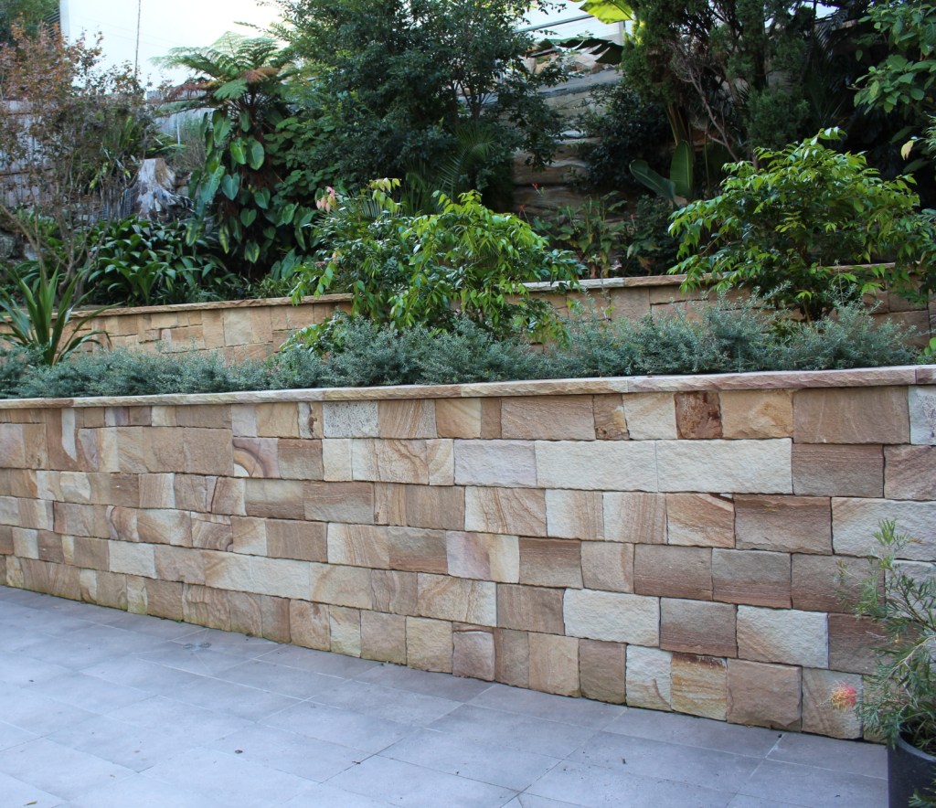 Stone wall exterior cladding – Walling stone – Aussietecture Stone