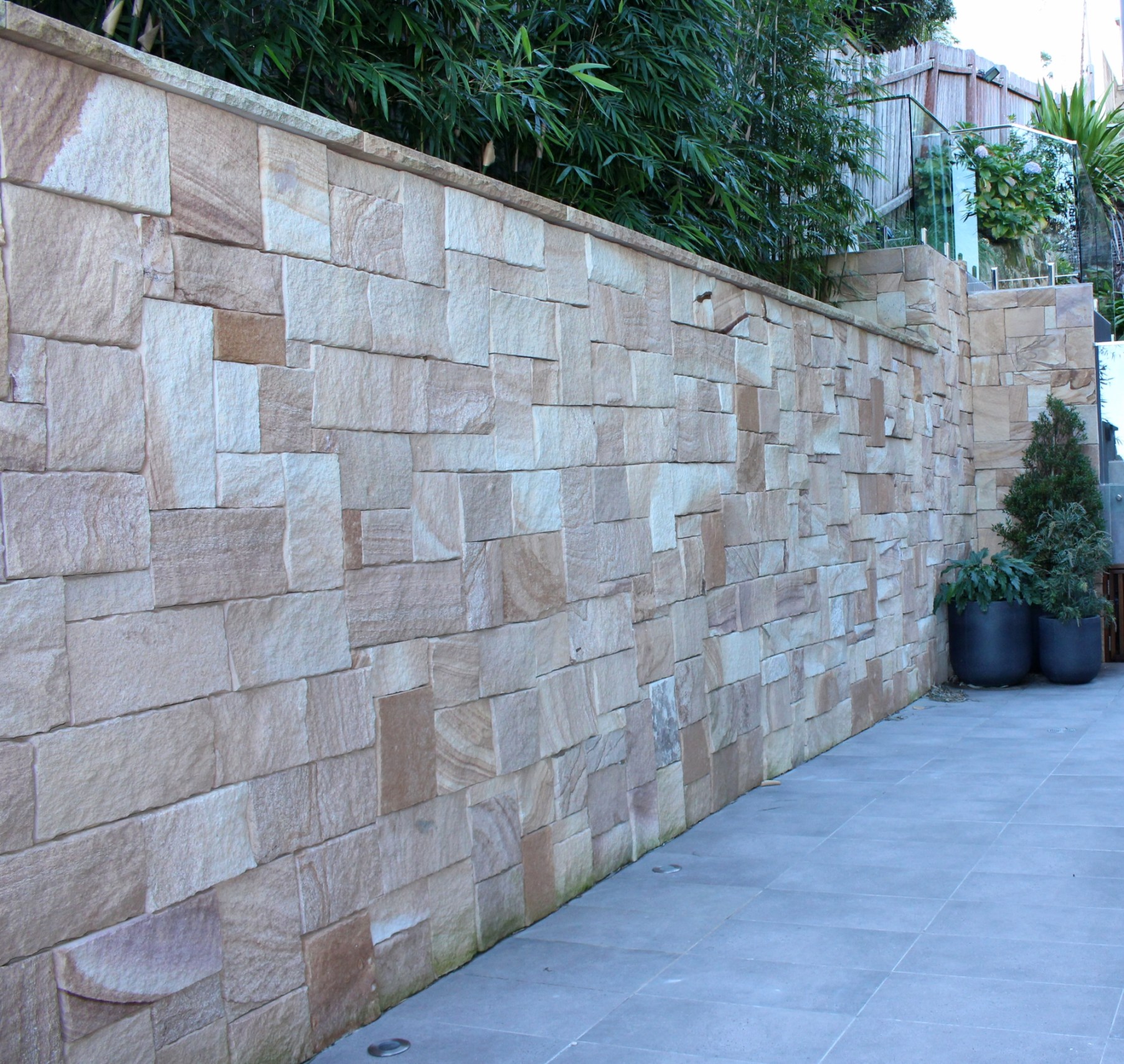 Sandstone claddings - Australian sandstone - Natural Stone Walling