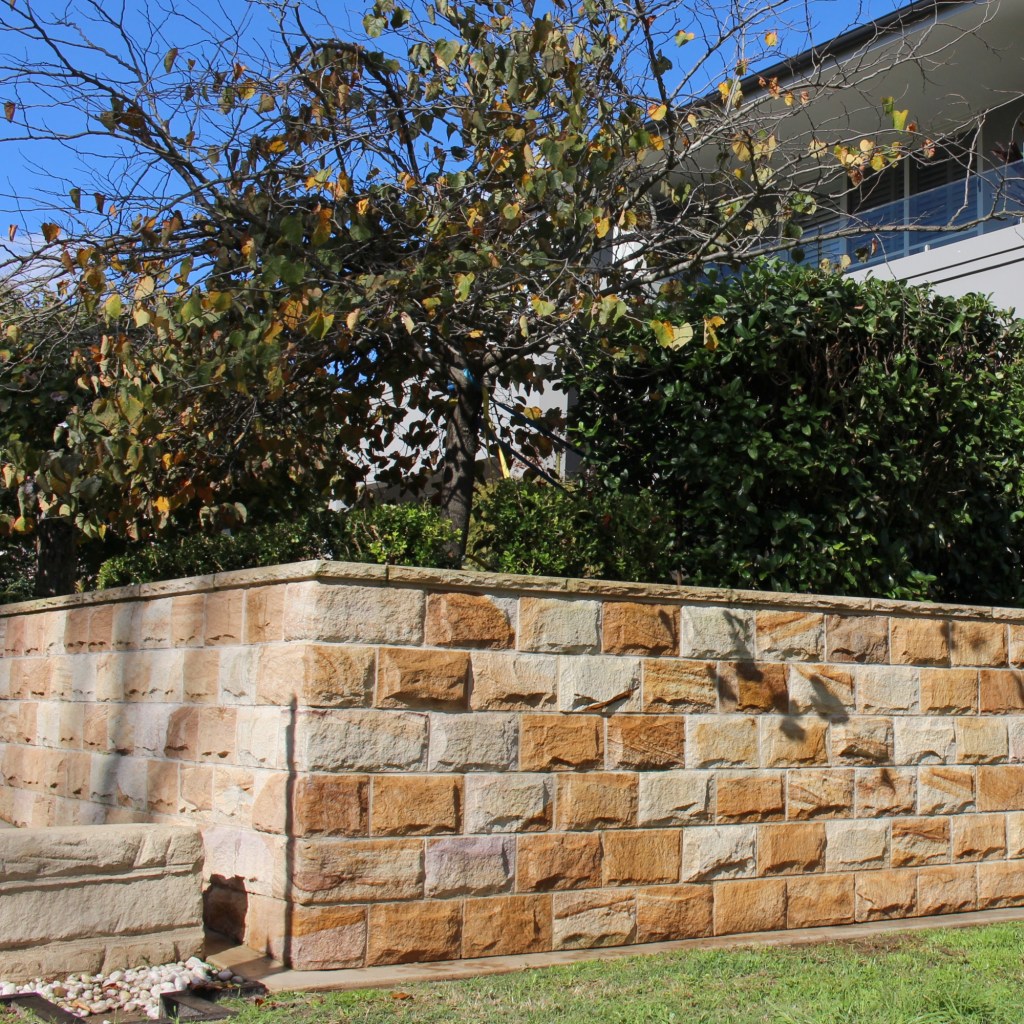 Rockface Sandstone Walls - Australian Sandstone Wall Cladding