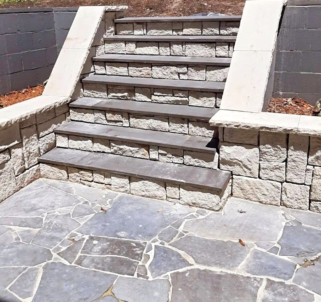 Bluestone Paving - Bluestone Crazy Paver - Aussietecture Stone