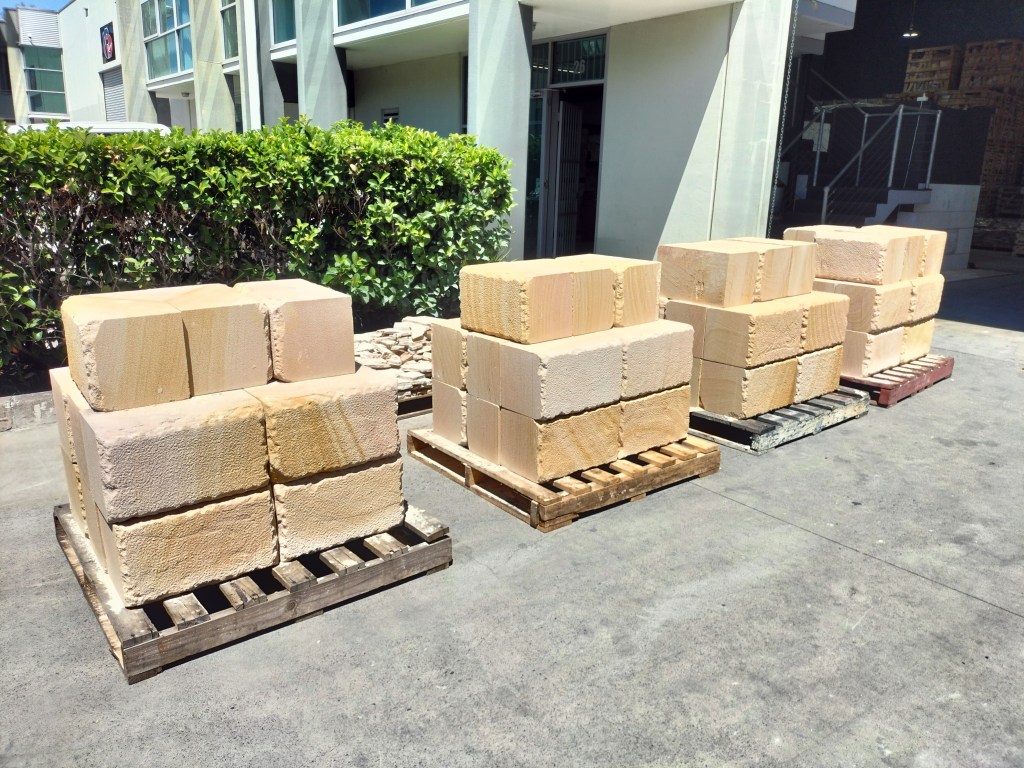 Sandstone Logs - Australian Sandstone Blocks - Aussie Made